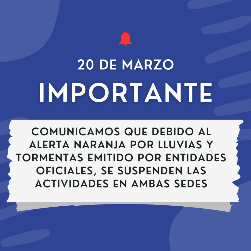 Suspensión de Actividades – ISFT8