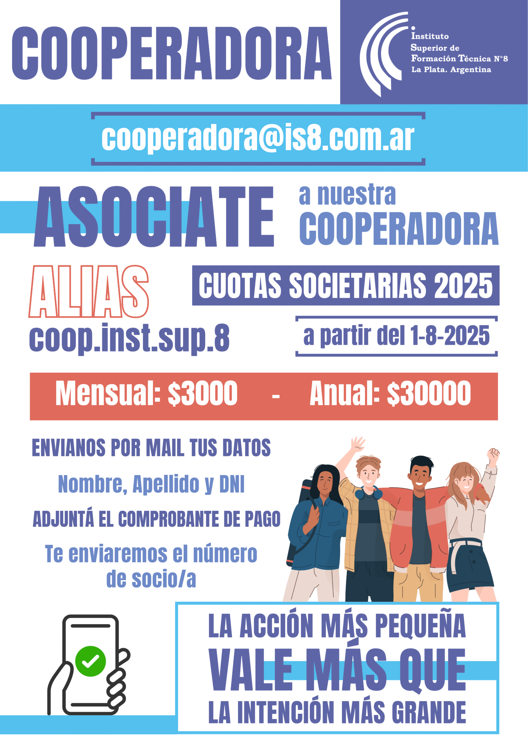 Cooperadora – ISFT8