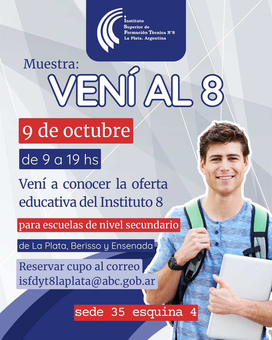 Muestra «Vení al 8» – ISFT8